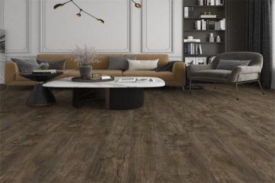 China 5mm 6mm Spc Click Flooring Waterproof Wood Texture UV Lacquered for sale