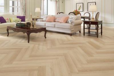 China 4.2mm Hybrid Spc Flooring Herringbone Flooring Vinyl Tiles for sale