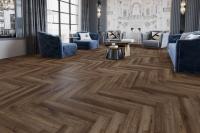 China Laminate Unilin Click PVC Herringbone SPC Flooring 3mm 1222x468mm for sale