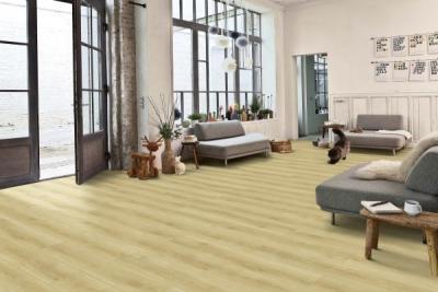 China 5mm MSPC Flooring Melamine Spc Flooring Wood Texture for sale