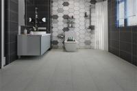 China Hardwood Spc Floor Tiles For Bathroom Kitchen Wood Grain 0.24 Inch for sale