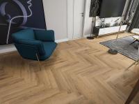China Wood Texture Waterproof Lvt Spc Flooring For Residential Space for sale