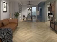 China Unilin Vinyl Herringbone SPC Floor Scratch Resistant 5.0mm for sale