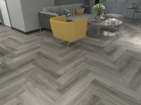 China IXPE Backing Pads Click Herringbone SPC Floor R10 Anti Slip for sale