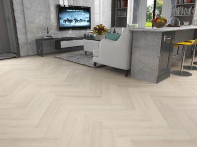 China Herringbone No Shrink SPC Vinyl Flooring Scratch Wear Resistant 4.5mm for sale