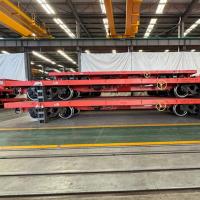 China 20ft 40ft Railway Flat Wagon Railway Container Wagon 30t for sale