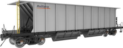 China Coal Grain Hopper Wagon 80km/h 16-23t Axle Load Railway Bulk Transport for sale