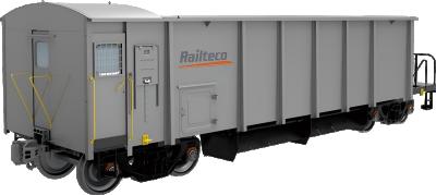 China 80km/h 60 Ton Ballast Hopper Wagon Self Discharging Rail Car TB Standard for sale