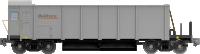 China 80km/h 60 Ton Ballast Hopper Wagon Self Discharging Rail Car TB Standard for sale