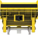 China RTH14 Mine Wagon 20m³ Bottom Unloading Ore Transport Rail Car 1435mm Gauge for sale