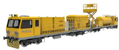 China Metro Rail Tunnel Cleaning Vehicle 85km/h 330KW Automated Rail Wagon for sale