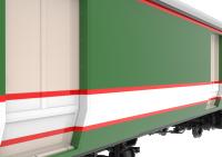 China RTK24 Refrigerated Wagon 1000mm Gauge 100km/h Dual Carrier Units for sale