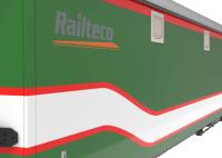 China RTK26 Special Car Carrier 1000mm Gauge 10t Axle Load 80km/h Rail Wagon for sale