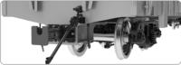 China 1000mm Gauge Livestock Railway Wagon with Roof Mounted Water Tank and Casting Steel Bogie for sale