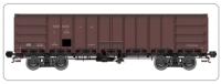 China 1520mm Gauge Bottom Discharge Open Top Railway Wagon 13980mm Length for Coal Ore Transport for sale