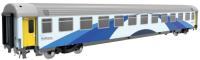 China 160km/h Air Conditioned Railway Passenger Coach 26400mm Length 1435mm Gauge for sale