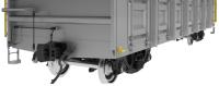 China 1435mm 23t Open Top Wagon for Coal Ore Transport 61t Load Capacity for sale
