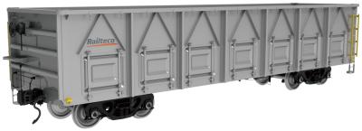 China 1435mm 23t Open Top Wagon for Coal Ore Transport 61t Load Capacity for sale