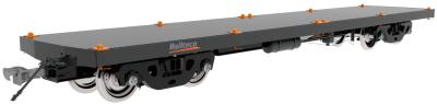 China RTH44 Flat Wagon 80t Load Capacity Multi-Cargo Railroad Wagon for Containers Steel Automobiles for sale