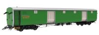 China Steel Construction Luggage Van with UIC540 Air Braking for 1000mm Gauge Railway for sale