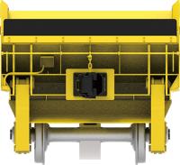 China 39.6 Tonnes 20m³ Underground Ore Transport Railway Goods Wagon 1435mm Gauge for sale