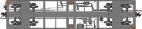 China Customizable 23t Goods Train Wagon Transport Container Wagon for sale