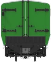 China Meter Gauge Stainless Steel Railway Special Car Carrier Wagon 1000mm 10t Axle for sale