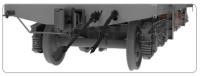 China 1600mm Gauge Ballast Hopper Wagon 30m3 Railway Hopper Car for Ballast Loading and Leveling for sale