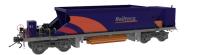 China 1600mm Gauge Ballast Hopper Wagon 30m3 Railway Hopper Car for Ballast Loading and Leveling for sale