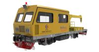 China RTJ01 Type Rail Car With Crane For The Transportation for sale