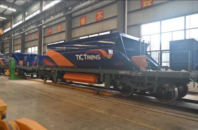 China RTH57 Ballast Hopper Wagon 1600mm Gauge Railway Brazil 18.5t Axle Load 80km/h for sale