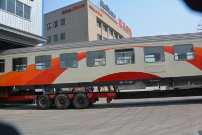China Passenger Sleep Railway Passenger Car AAR  Passenger Information Train Coach for sale