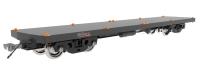 China 16 Ton 1000mm Gauge Railway Flat Wagon for Container and Steel Transport for sale