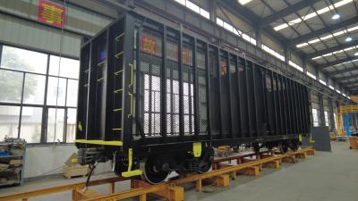 China Air Braking Open Top Train 70m3 80m3 Sugar Cane Wagons For Sugar Industry for sale