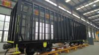 China Air Braking Open Top Train 70m3 80m3 Sugar Cane Wagons For Sugar Industry for sale