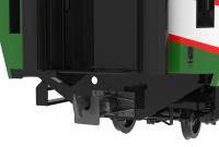 China RTK23 Power Car 80km/h 10t Axle Load 109m Radius Rail Vehicle for sale