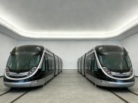 China Low Floor LRV 70 kmh 30 Year Life 200 Passengers Urban Transit Light Rail Vehicle for sale