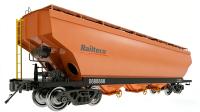 China AAR Covered Hopper Car Weather Resistant Bulk  Grain Hopper Railcar for sale