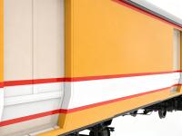 China RTK24 10t Axle Load Reefer Van with Carrier Refrigeration Units for sale