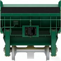 China 20 m³ Bottom Discharge Mine Wagon 1435mm Gauge Heavy Duty Mining Ore Car for sale