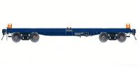China 2 TEU Railway Flat Wagon 1435mm Gauge 120km/H Container Wagon for sale