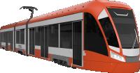 China 70 Percent Low Floor LRV 1435mm Gauge Urban Tram 70km/h for sale