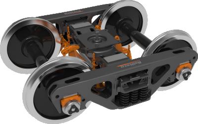 China RTHZ31 Cast Steel Three-Piece Bogie 1435mm Gauge 30t Axle Load 70km/h for sale