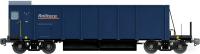 China Ballast Coal Hopper Wagon 60t Payload 36m3 Capacity Self-Discharging Rail Car for sale