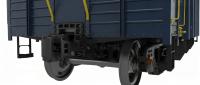 China Ballast Coal Hopper Wagon 60t Payload 36m3 Capacity Self-Discharging Rail Car for sale
