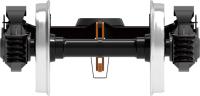 China RTHZ 22 Bogie for 1000 mm Gauge Wagons for sale