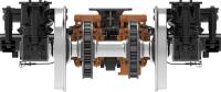China RTKZ04 Coach Bogie Is Mainly Suitable For 1000mm Gauge for sale