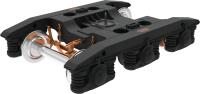 China RTHZ56 Welded Frame Bogie with Silicon Steel Wheels and Three-Stage Spring Stiffness for sale