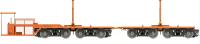 China 180t Railway Concrete Beam Carriage Vehicle 12km/h 1435mm Gauge for Bridge Construction for sale