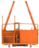 China 180t Railway Concrete Beam Carriage Vehicle 12km/h 1435mm Gauge for Bridge Construction for sale